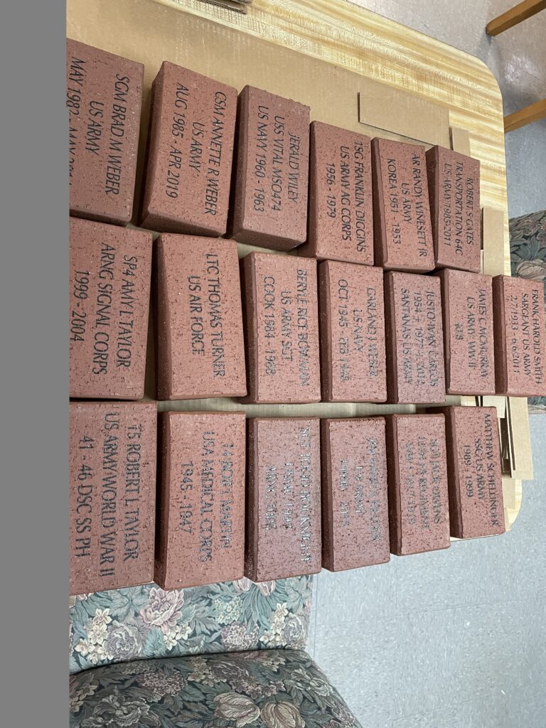 4x8 Memorial Bricks - Post 174
